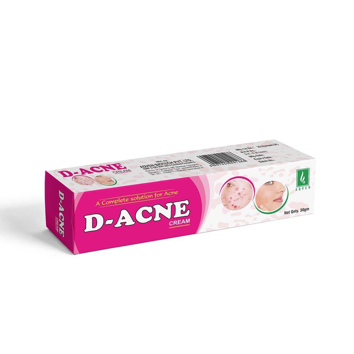D-ACNE CREAM - 30 GM - Adven